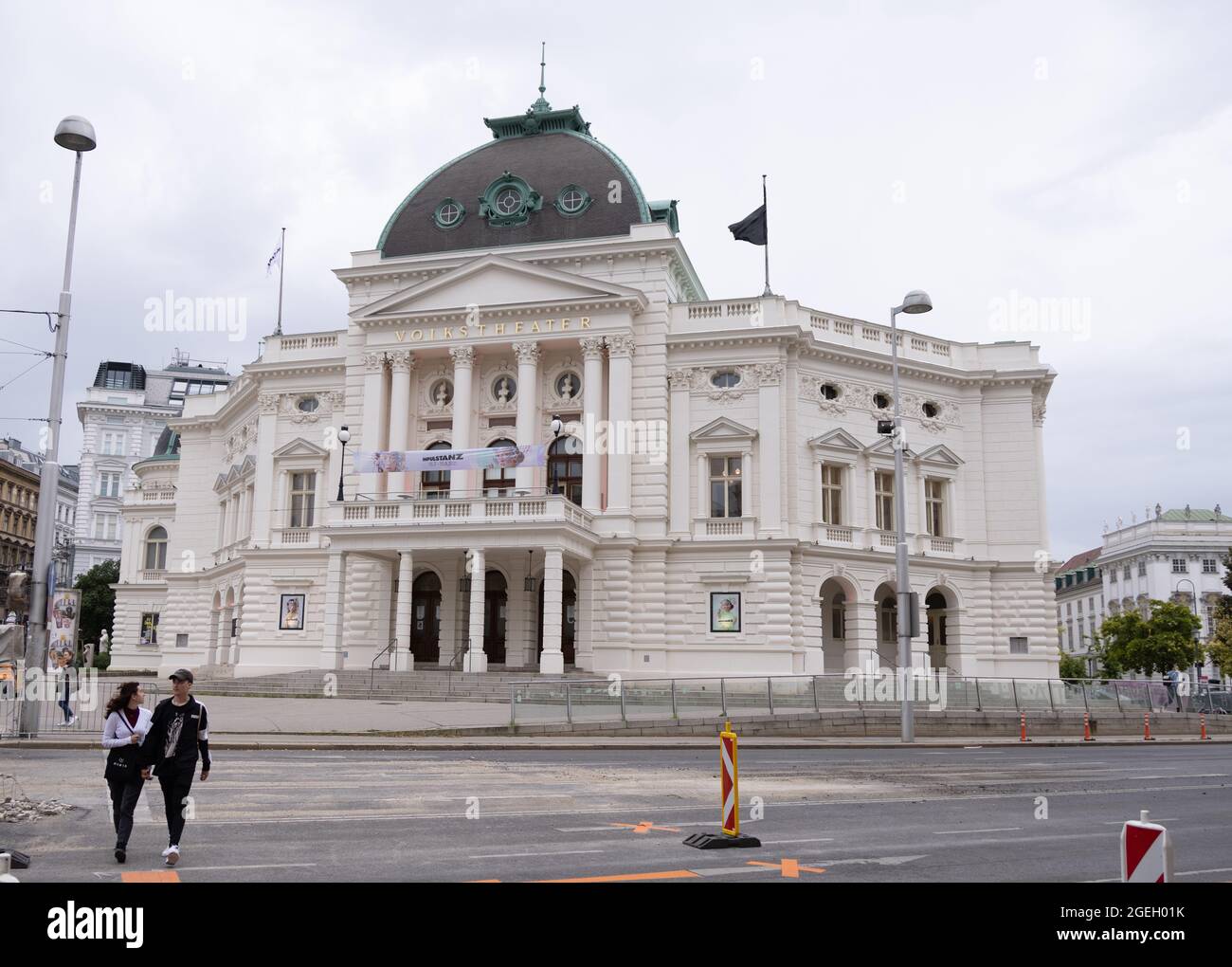 Folk Theatre in the city of Vienna also called Volkstheater - VIENNA ...