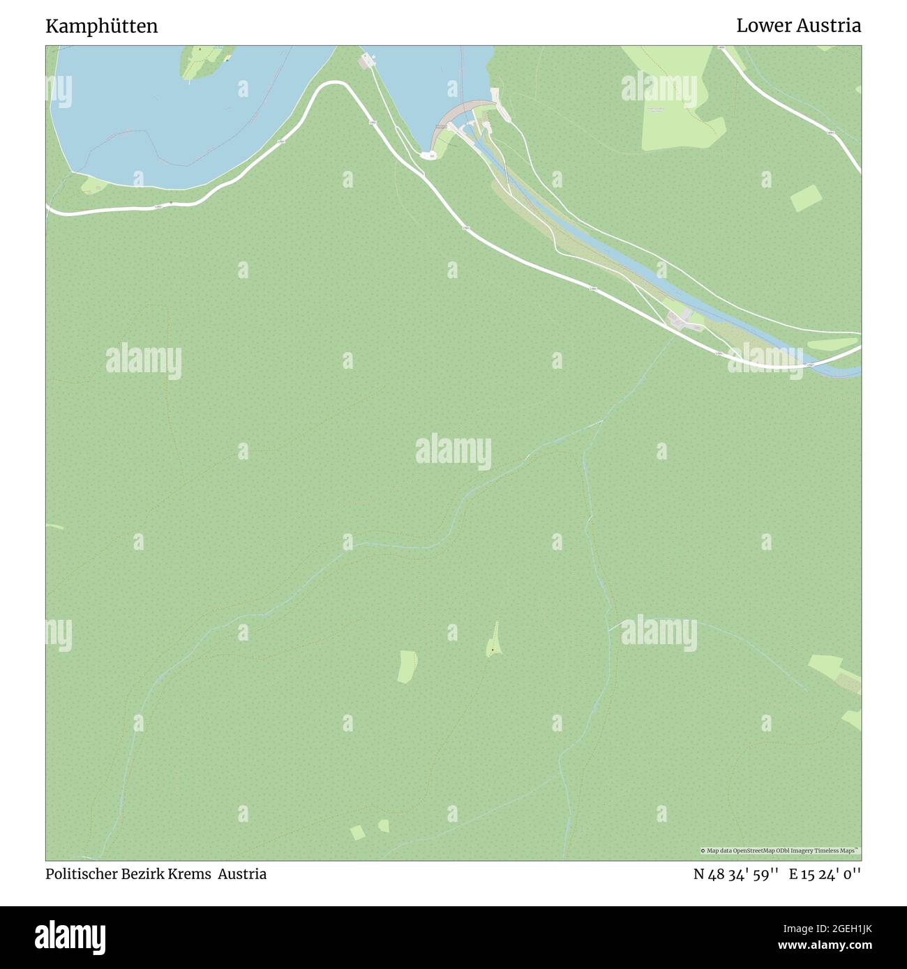 Kamphütten, Politischer Bezirk Krems, Austria, Lower Austria, N 48 34 ...