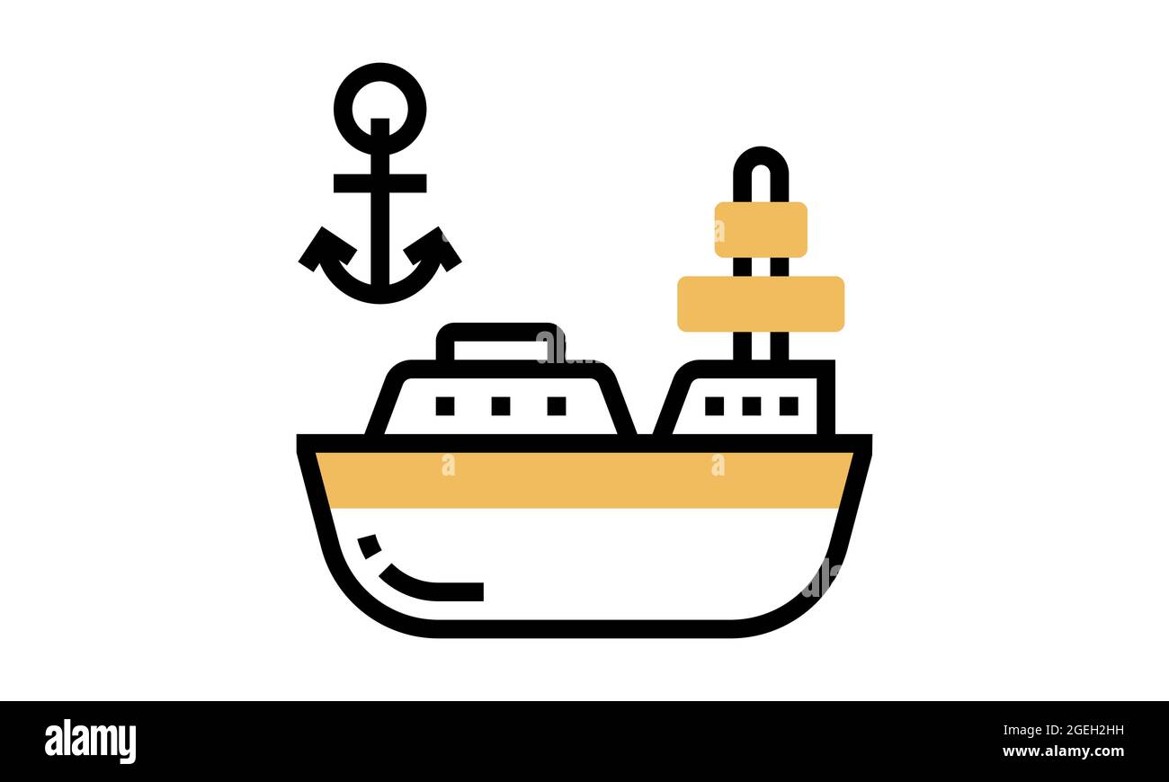 Marine ship icon simple style vector image Stock Vector Image & Art - Alamy