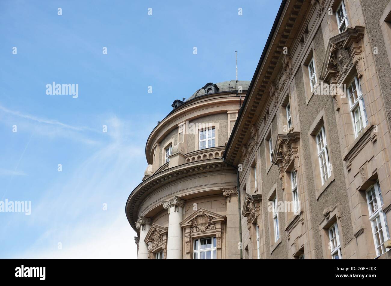 POZNAN, POLAND - Aug 03, 2021: The the University of Science and ...