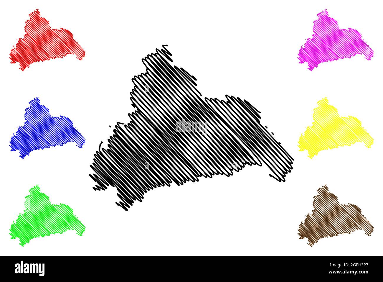 Cham district (Federal Republic of Germany, rural district Upper ...