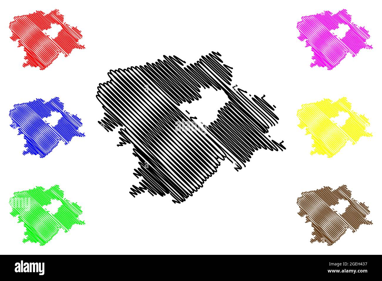 Hof map hi-res stock photography and images - Alamy