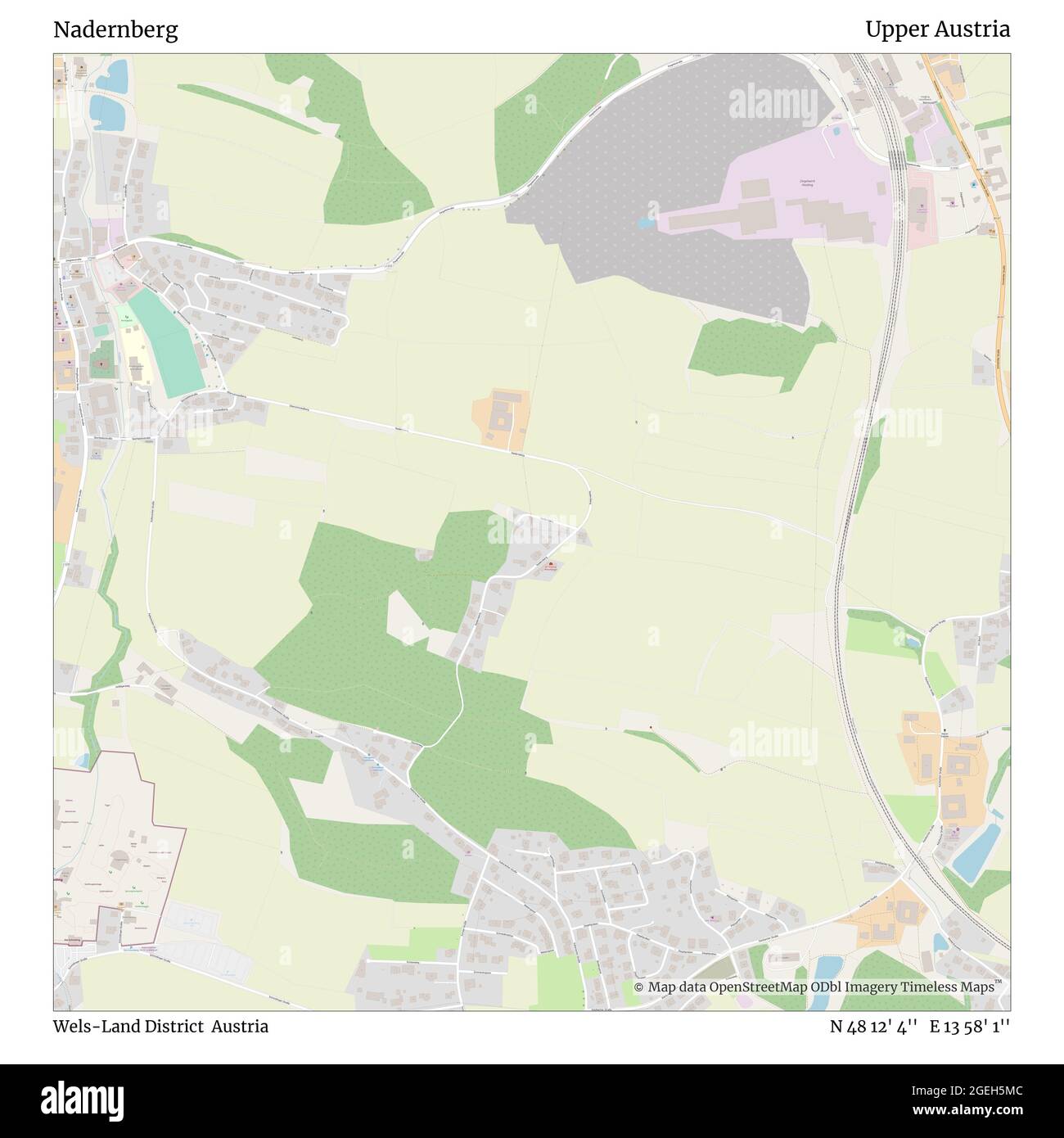Map of wels land hi-res stock photography and images - Alamy