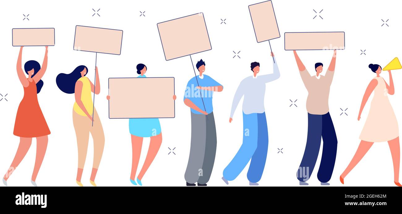 Male and female parade walking Stock Vector Images - Alamy