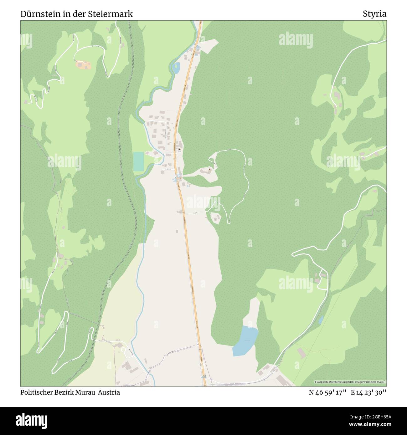 Dürnstein in der Steiermark, Politischer Bezirk Murau, Austria, Styria ...