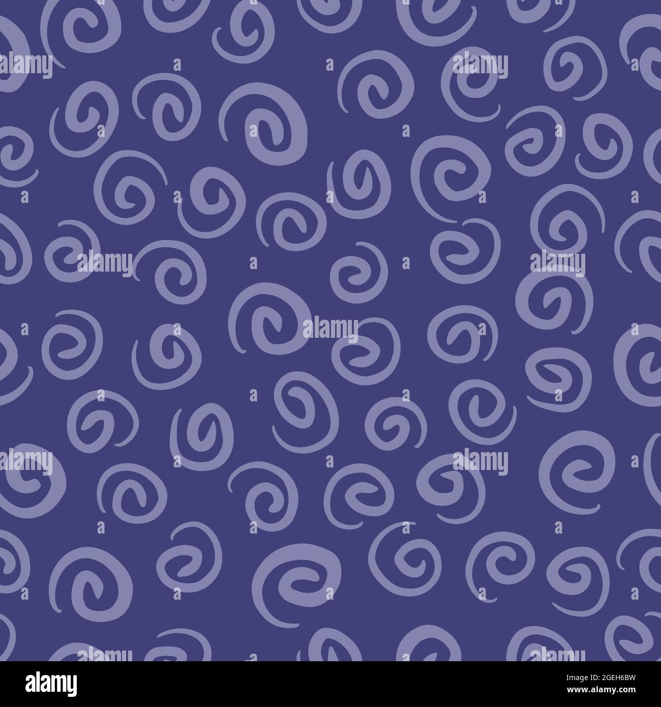 Cute simple seamless hand drawn spiral pattern. Pattern for textile ...