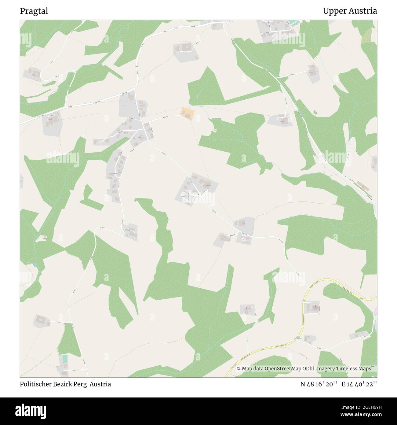 Pragtal, Politischer Bezirk Perg, Austria, Upper Austria, N 48 16' 20 ...