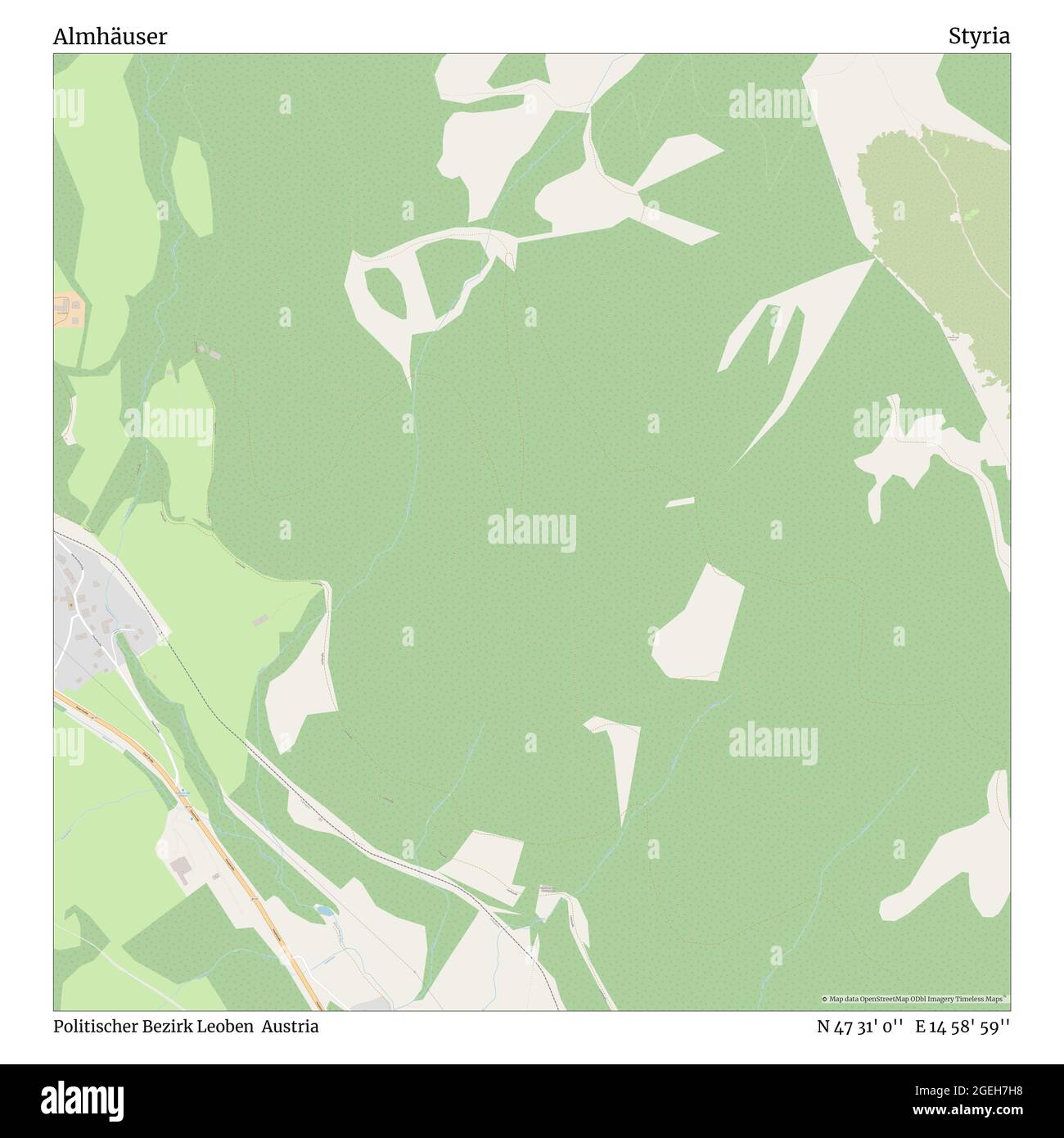 Leoben map hi-res stock photography and images - Alamy