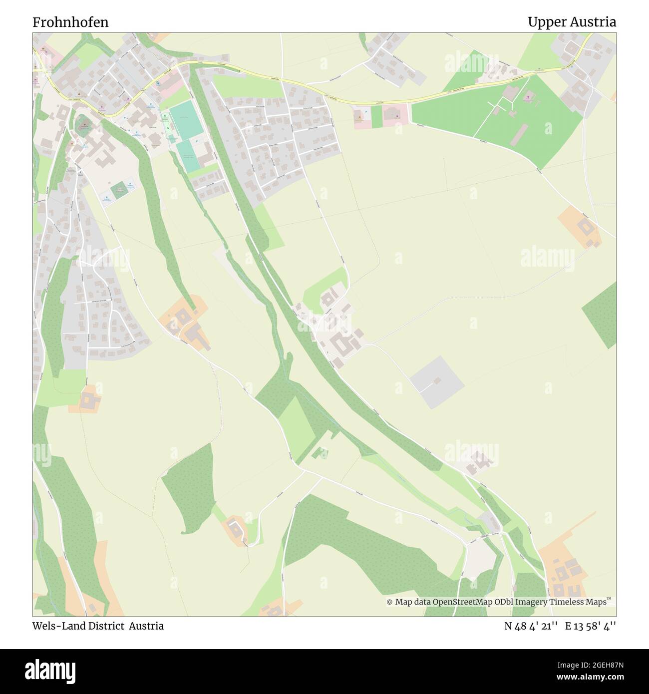 Map of wels hi-res stock photography and images - Alamy