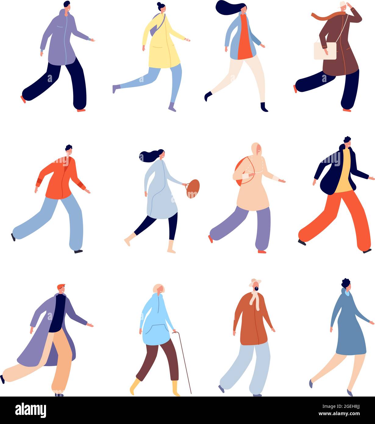 Woman wearing autumn fashion Stock Vector Images - Alamy