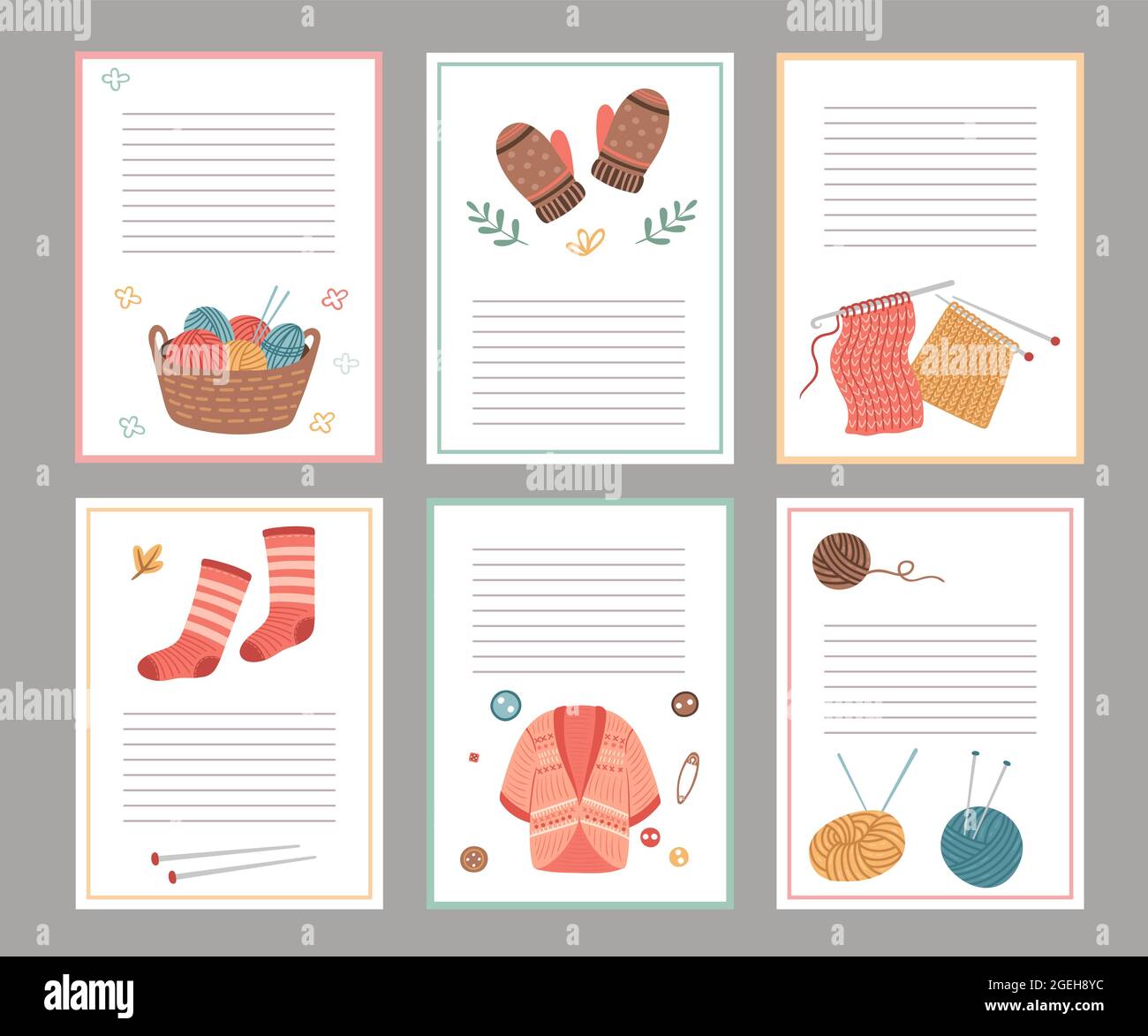 Mitten Card Template