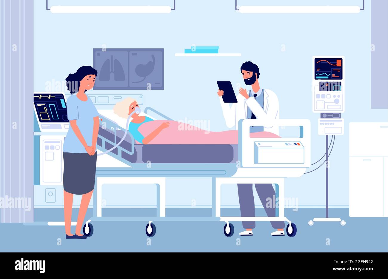 Intensive Care Unit Cartoon