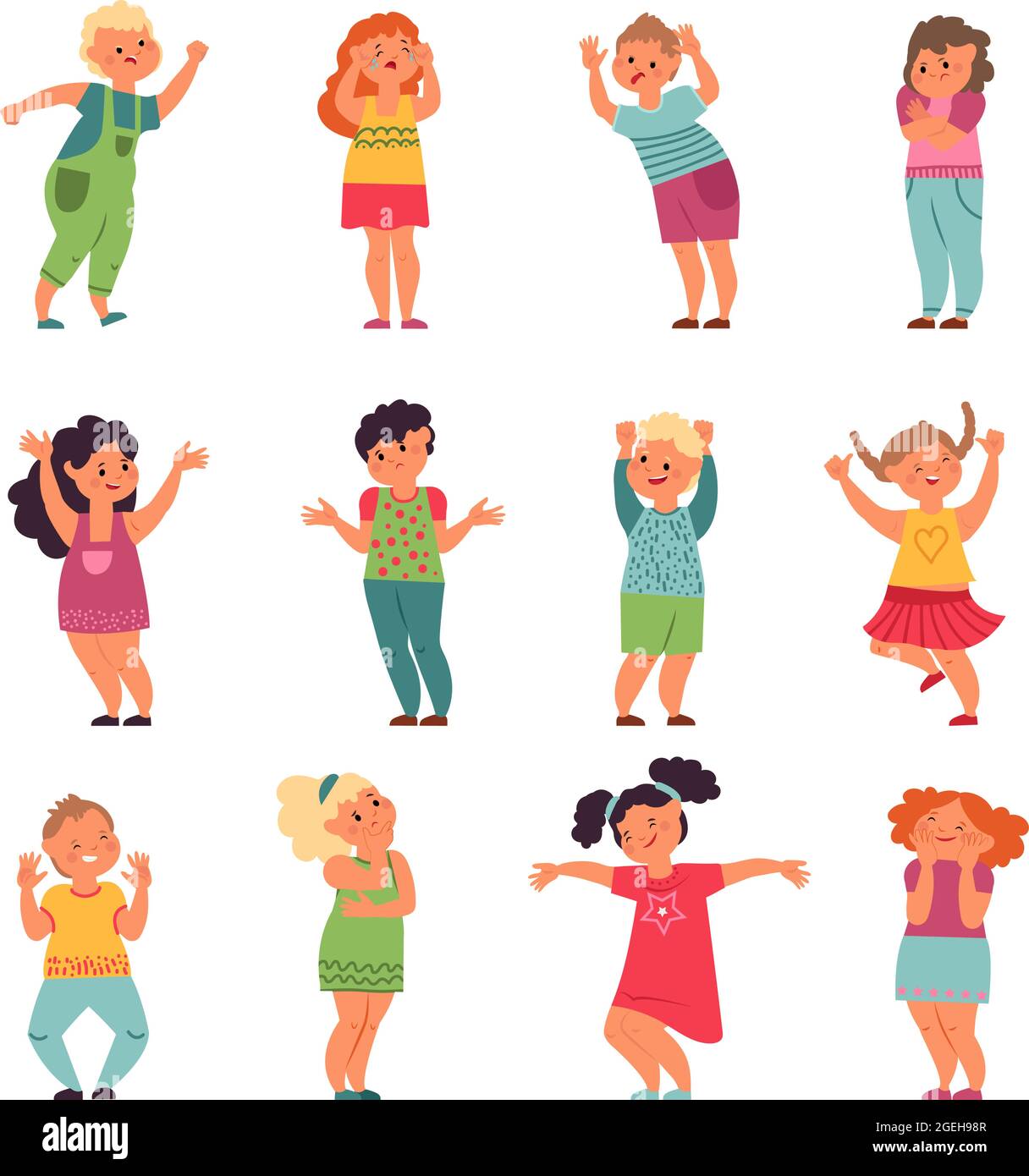 Crying boy preschool Stock Vector Images - Alamy