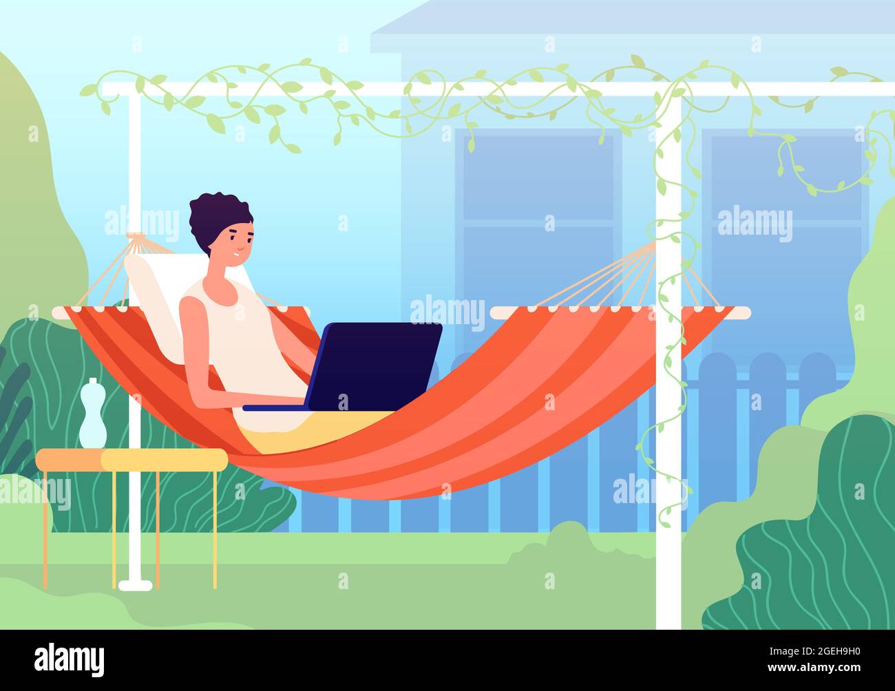 Woman is hanged Stock Vector Images - Alamy