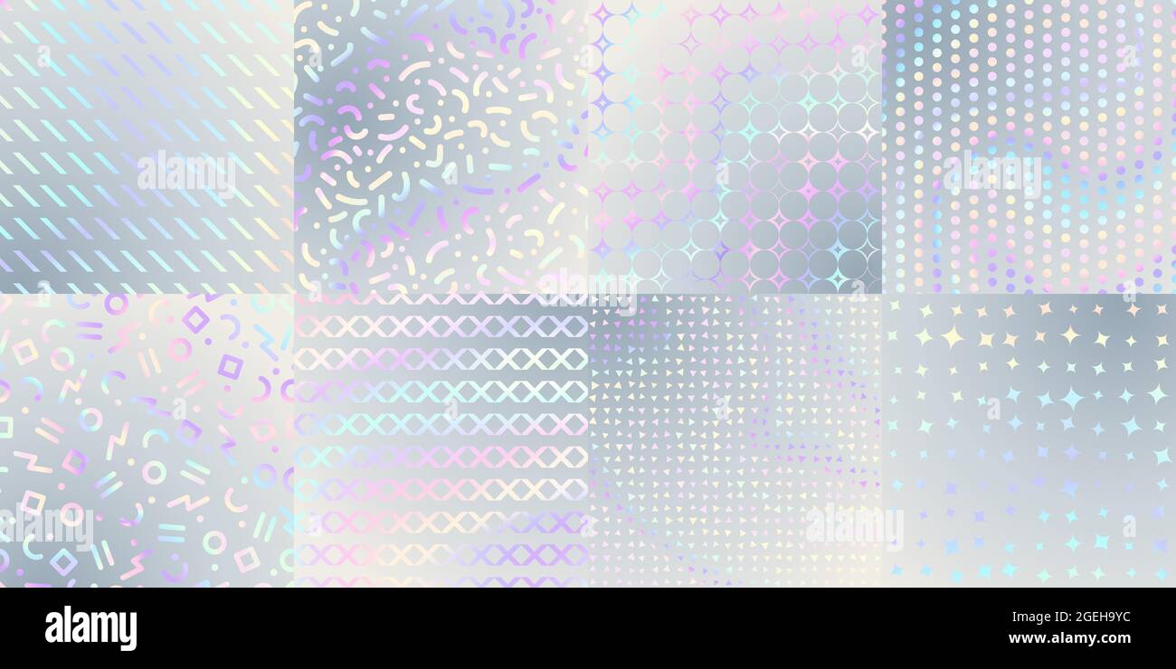 Holographic Foil Patterns