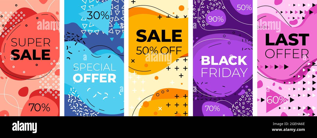 Geometric discount background. Offer advertisement, abstract discount ...