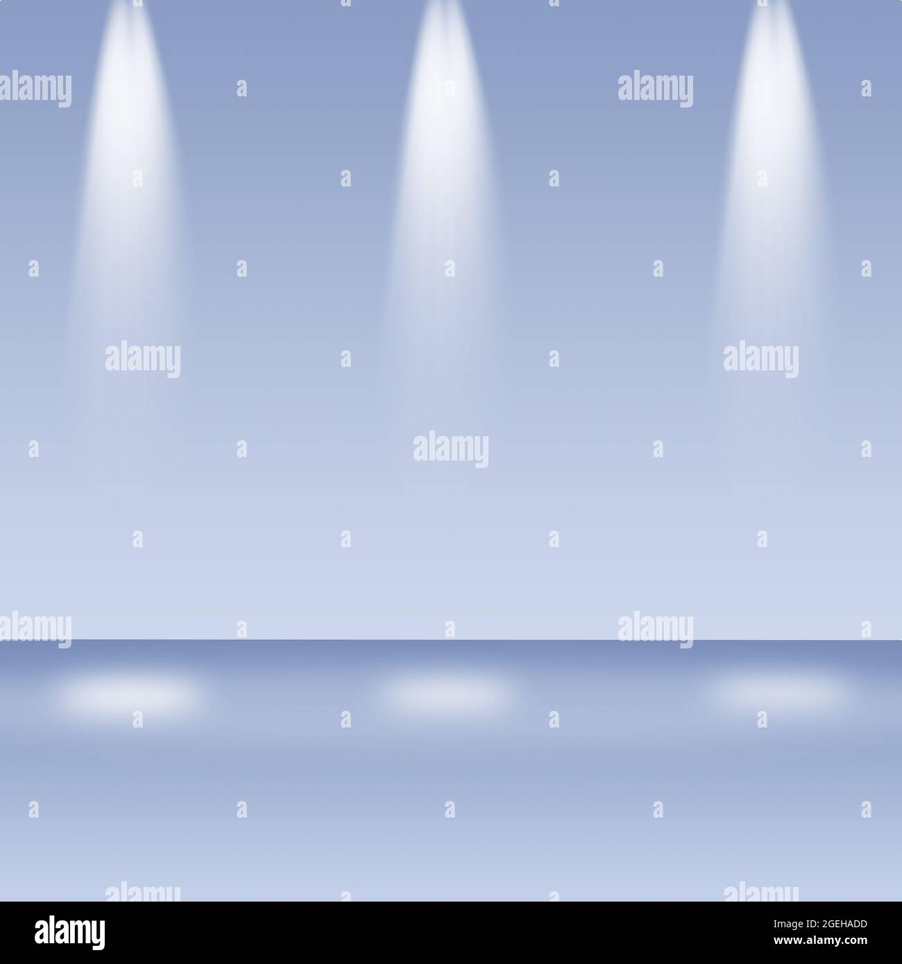 lights shining down on stage or presentation ,mock up for presenting ...