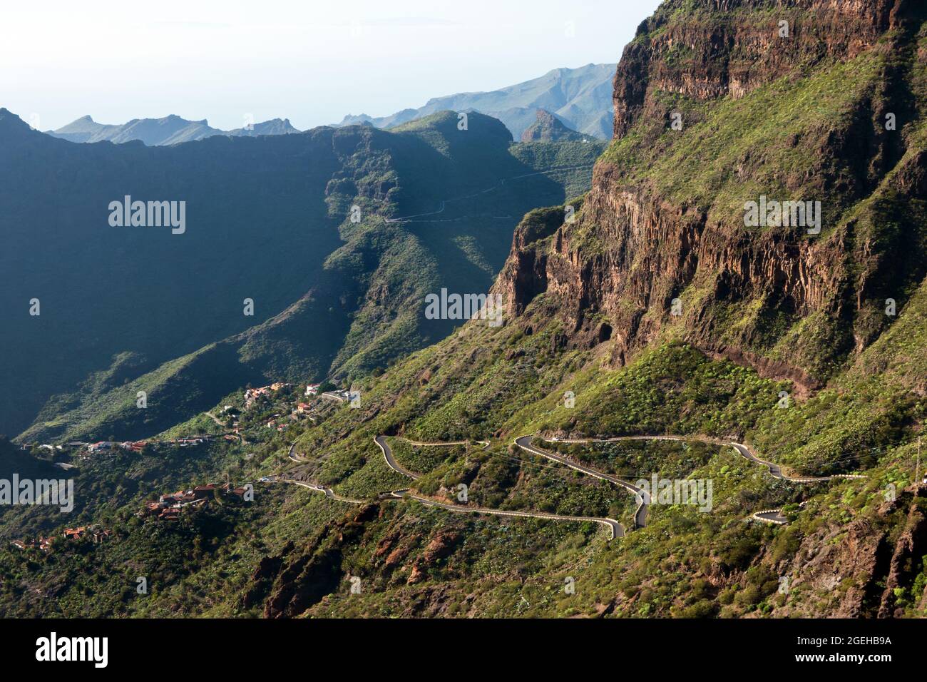 Road to Masca village, Tenerife, Canary islands, Spain Stock Photo - Alamy