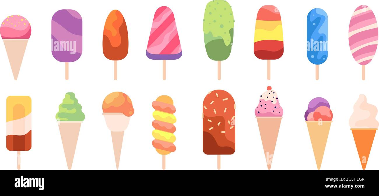 Cool fresh snacks Stock Vector Images - Alamy