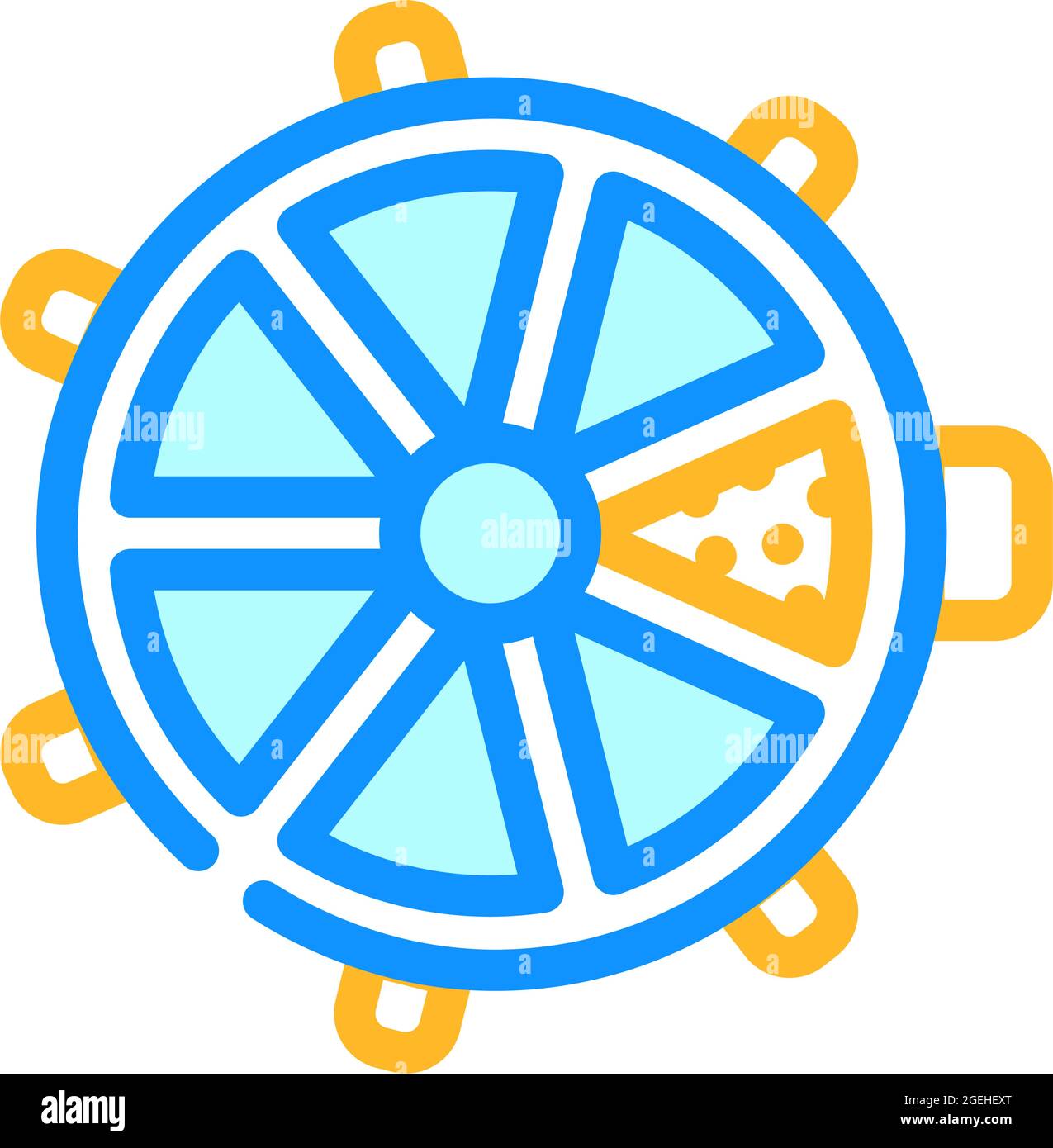 interactive electric pet toy color icon vector illustration Stock ...