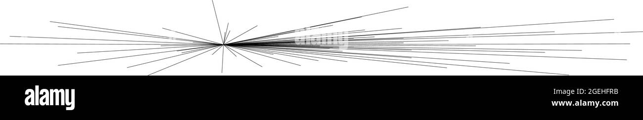 Radiating, radial burst, comic action effect lines, stripes element ...