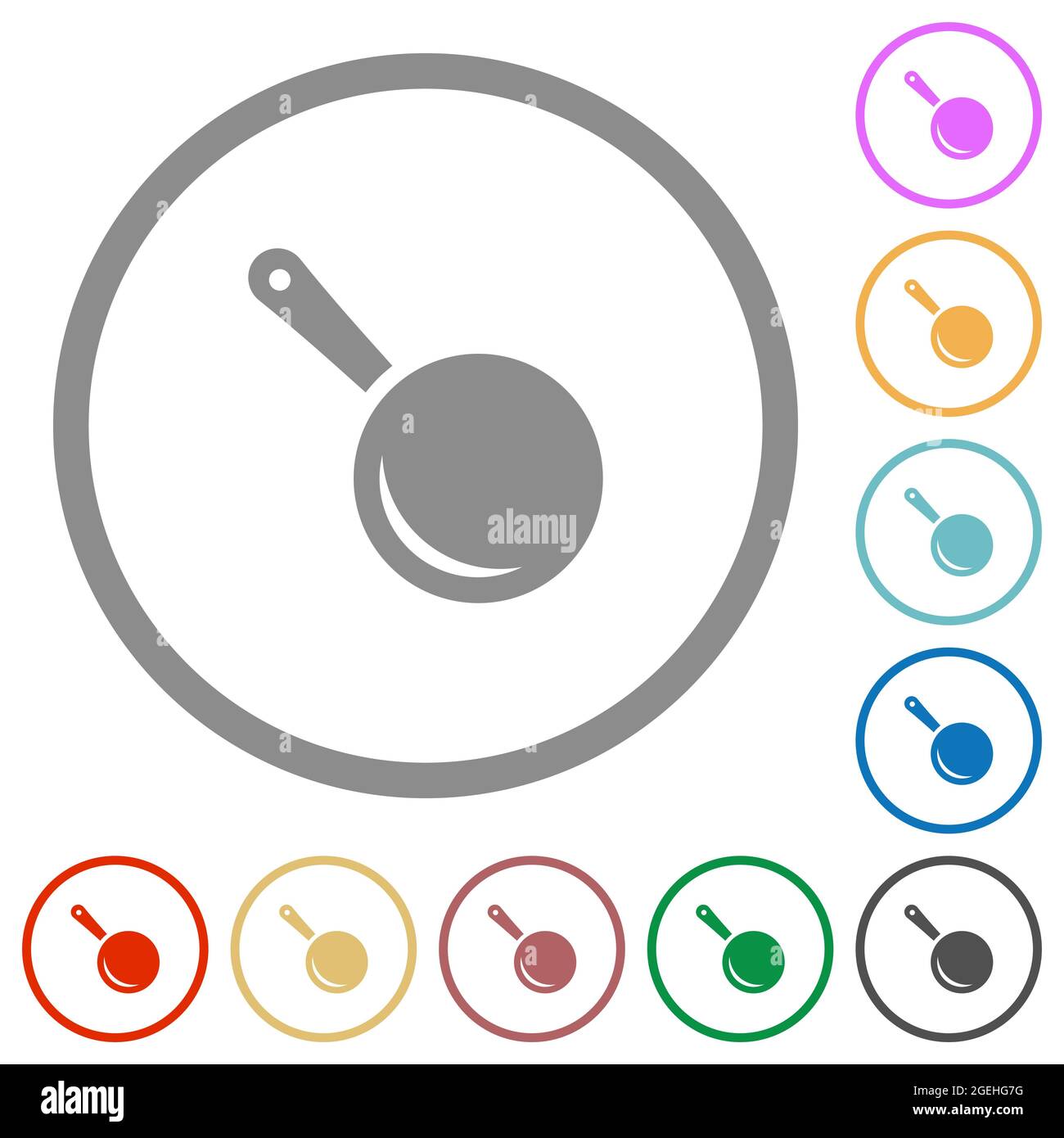 Fryingpan Stock Vector Images - Alamy