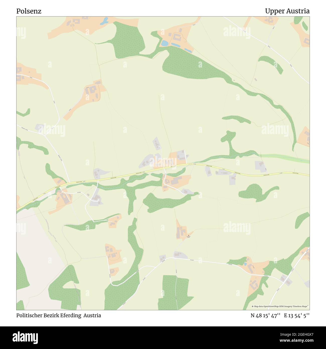 Upper austria map hi-res stock photography and images - Alamy