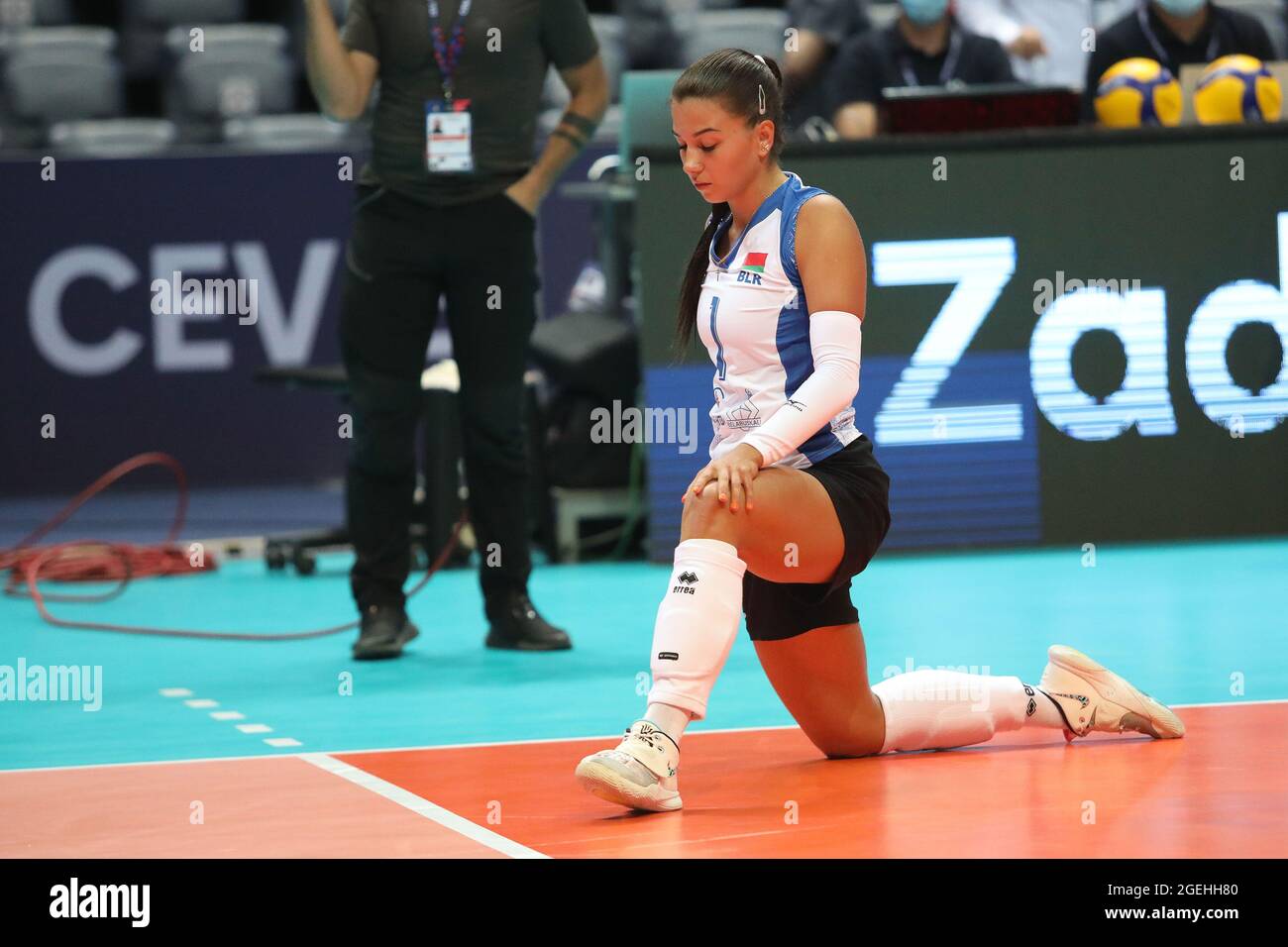Zadar, Croatia . 14th Nov, 2020. Viktoryia Panasenka (1 Belarus) during ...