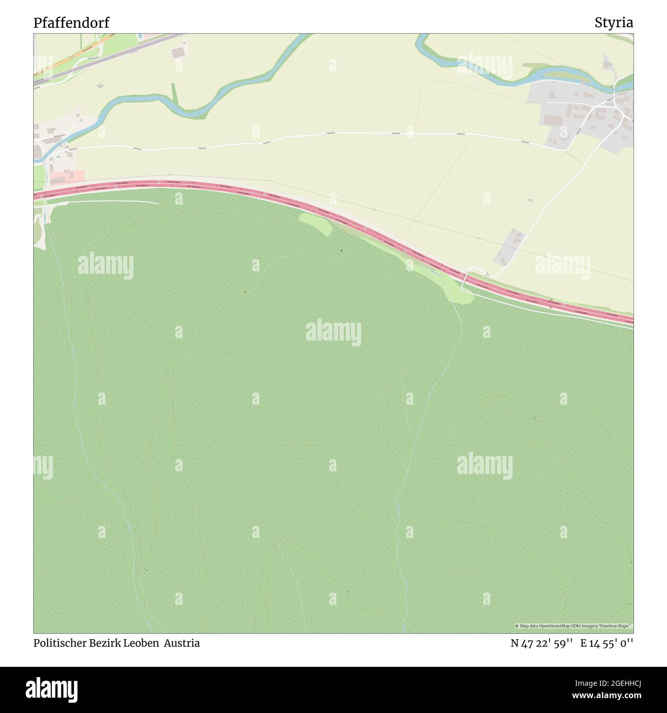 Leoben map hi-res stock photography and images - Alamy