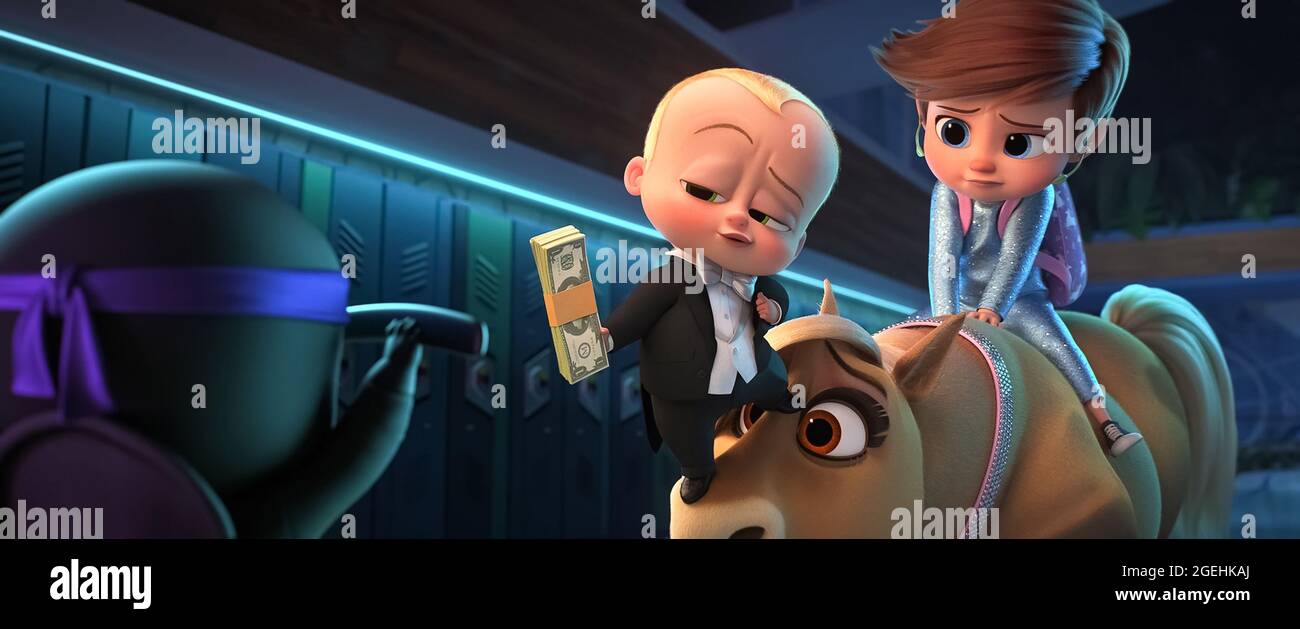 USA. A scene from the (C)DreamWorks new film: The Boss Baby 2 (2021 ...