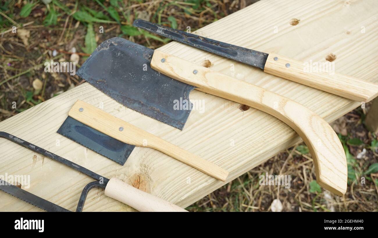 Saw making sheffield hi-res stock photography and images - Alamy