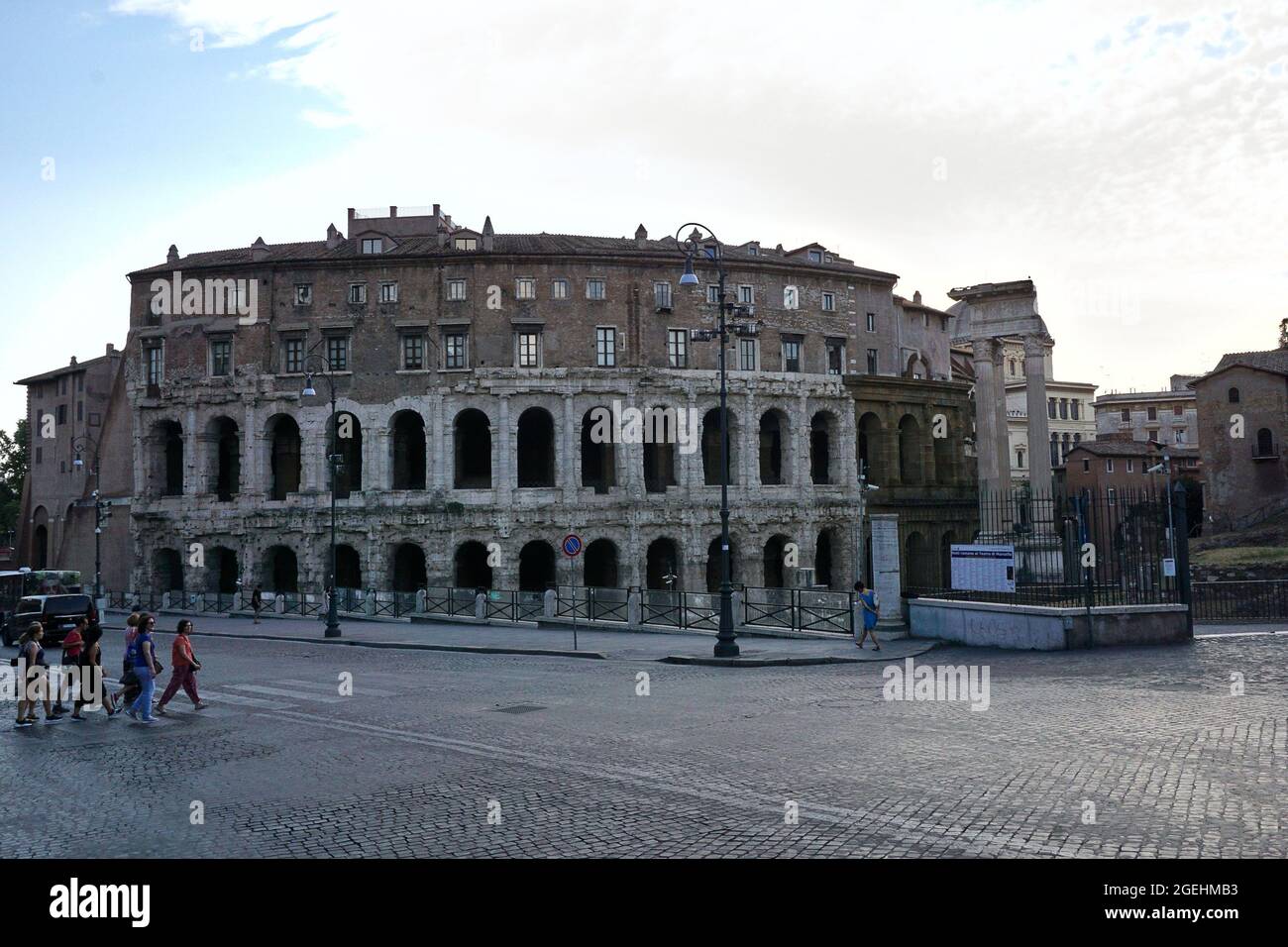 VATICAN, VATICAN CITY - Sep 01, 2019: A scenic view of the famous Roman ...