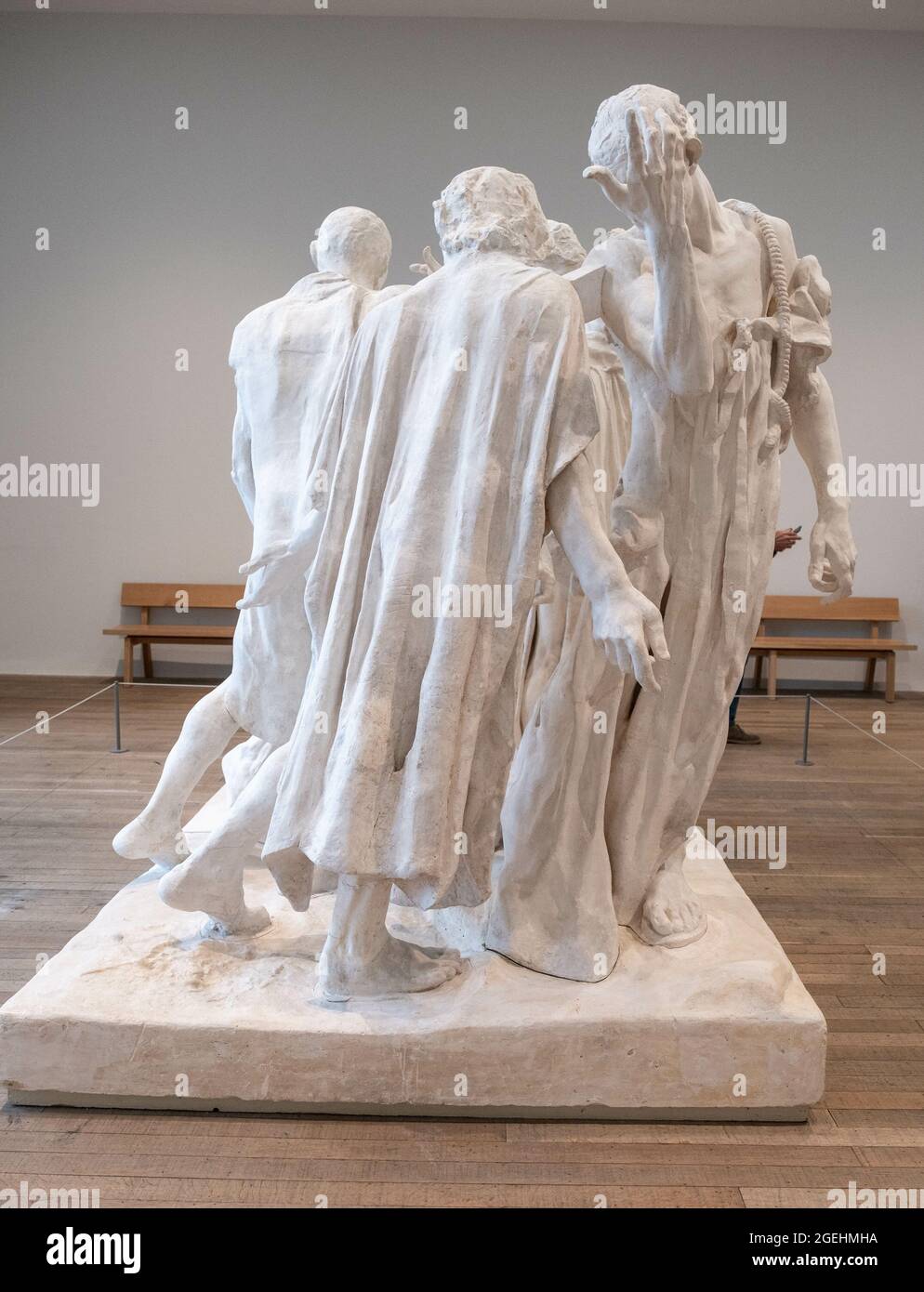 LONDON, UNITED KINGDOM - Jul 29, 2021: The Burghers of Calais in The ...