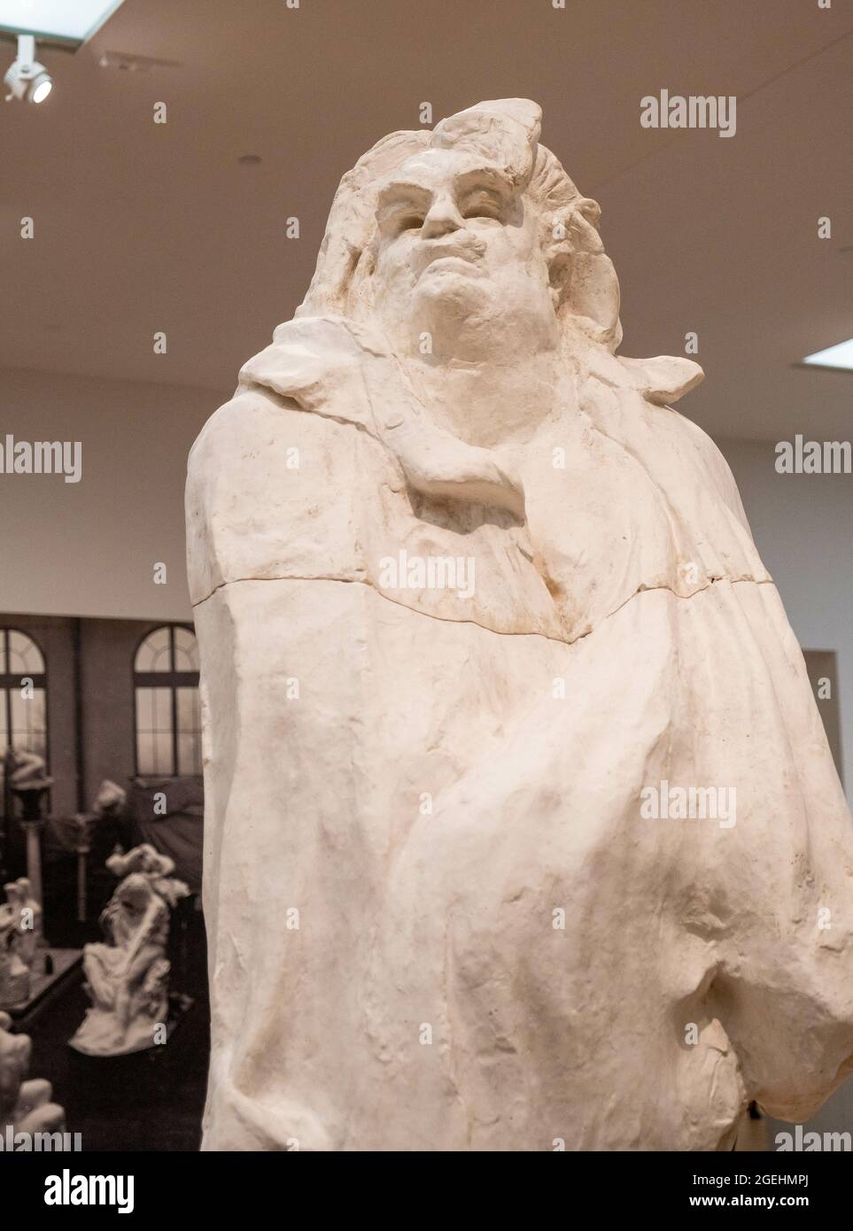 LONDON, UNITED KINGDOM - Jul 29, 2021: The Balzac sculpture in The ...