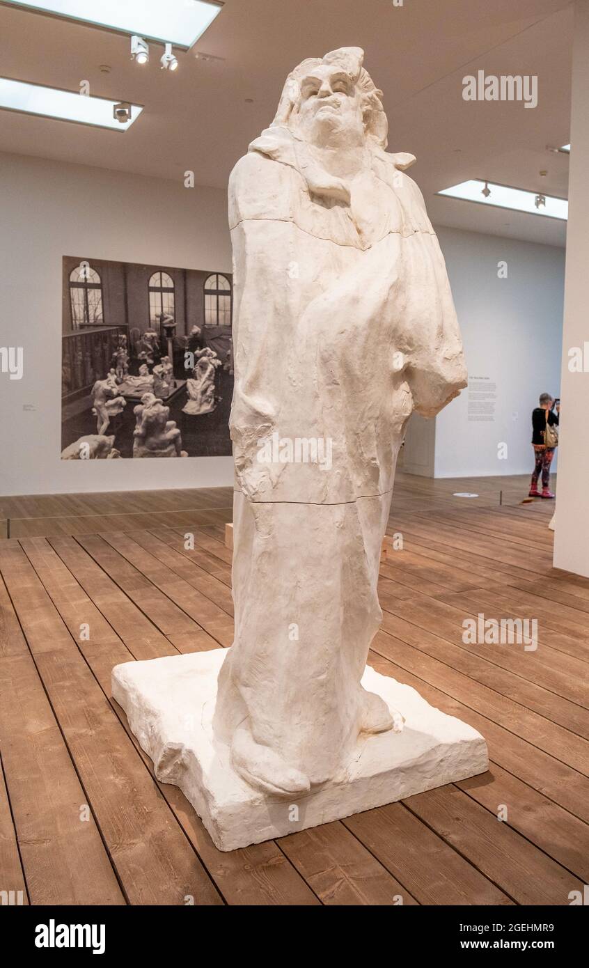 LONDON, UNITED KINGDOM - Jul 29, 2021: The Balzac sculpture in The ...