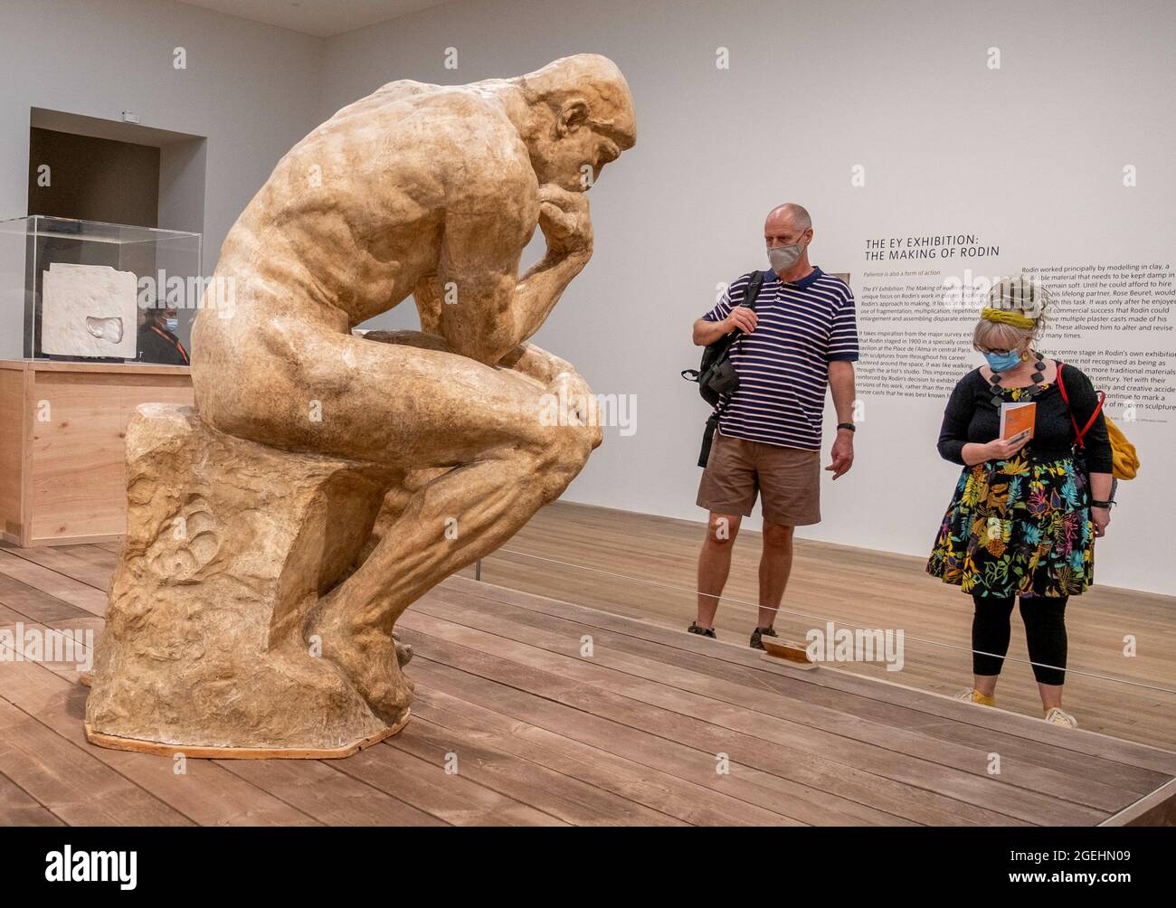 LONDON, UNITED KINGDOM - Jul 29, 2021: The Rodin exhibition at the Tate ...