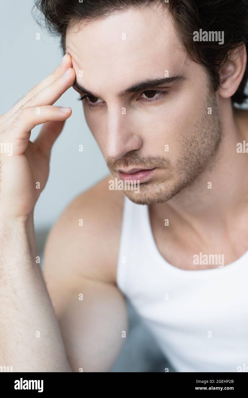 Forehead morning hi-res stock photography and images - Alamy