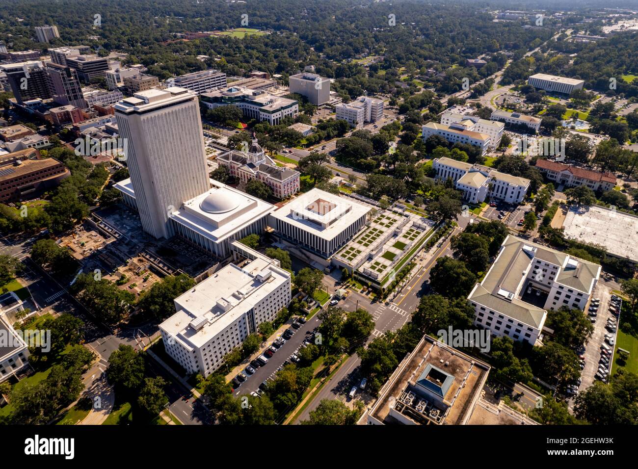 Florida State Capitol Building Downtown Tallahassee FL USA Stock Photo ...