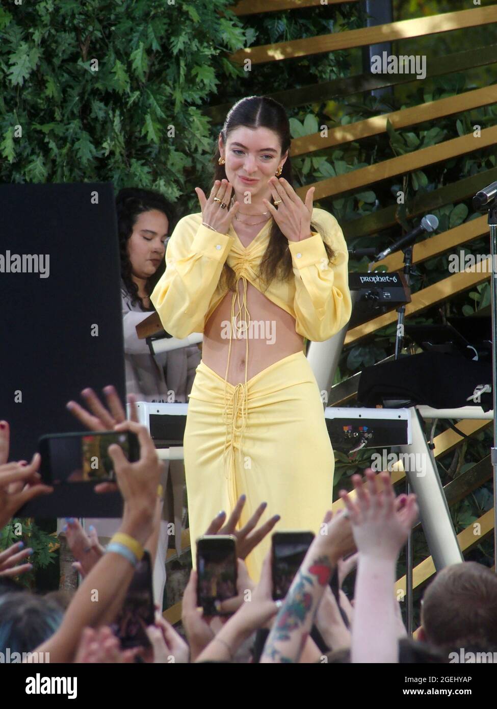 August 20, 2021, New York, New York, USA: New York, Lorde performs in ...