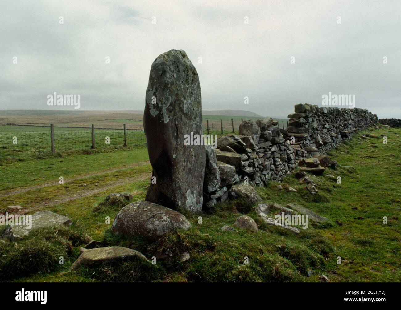 View SE of the Taxing Stone, Dumfries & Galloway, Scotland, UK, said to ...