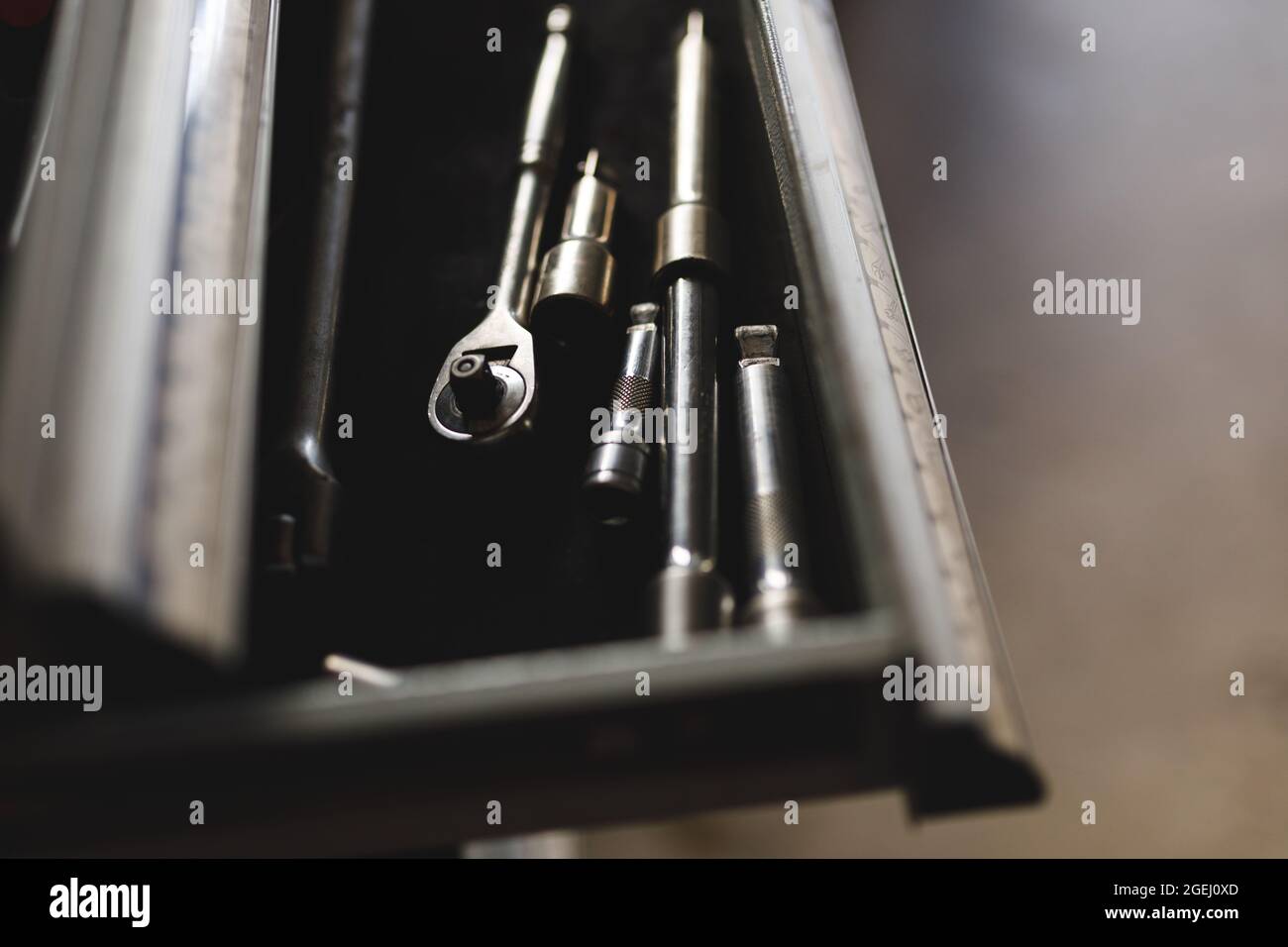 Mechanical tools box hi-res stock photography and images - Alamy