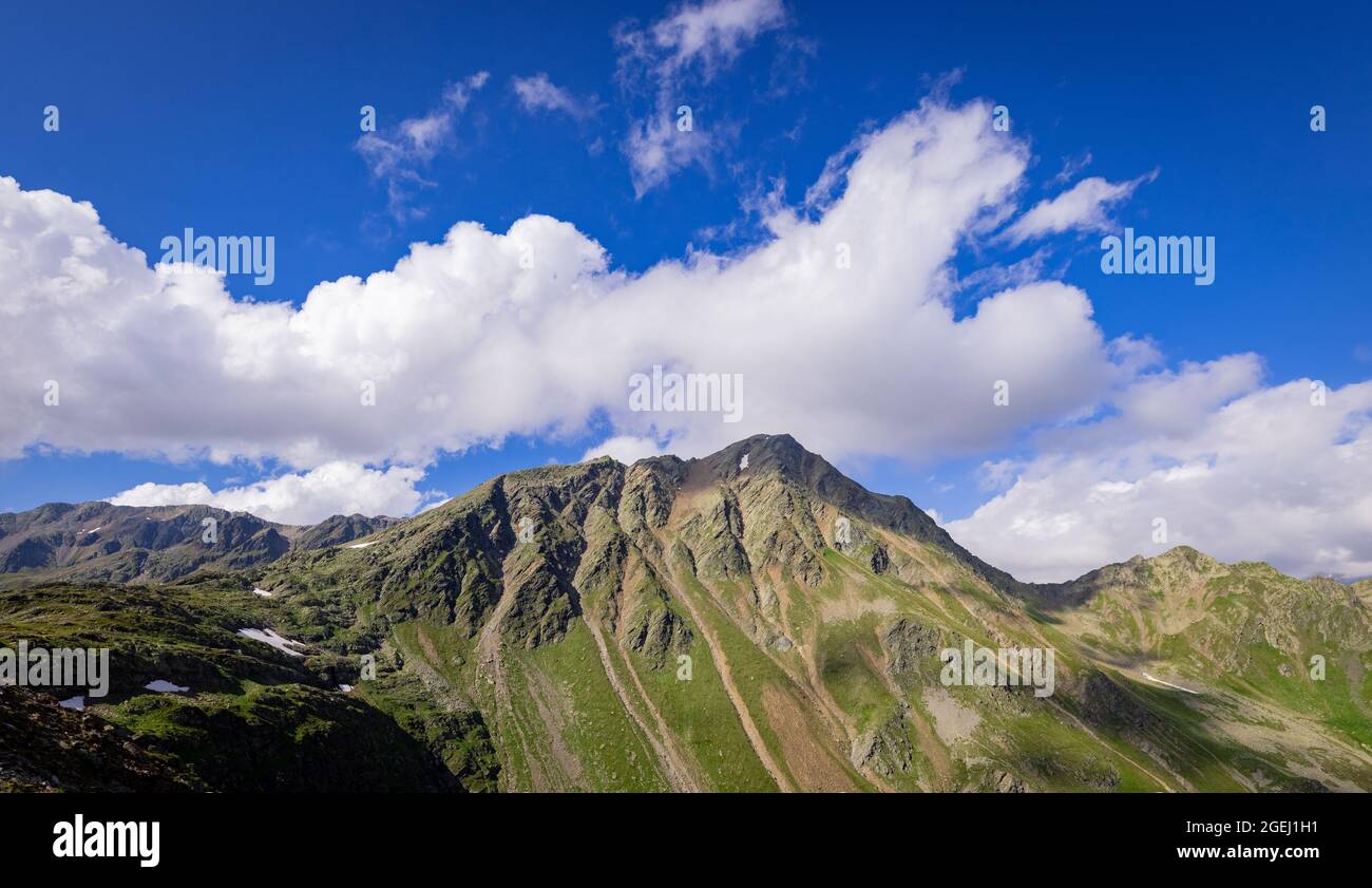 Amazing scenery and typical landscape in Austria - the Austrian Alps ...