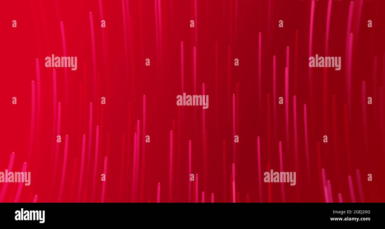 Moving red light trails Stock Photo - Alamy