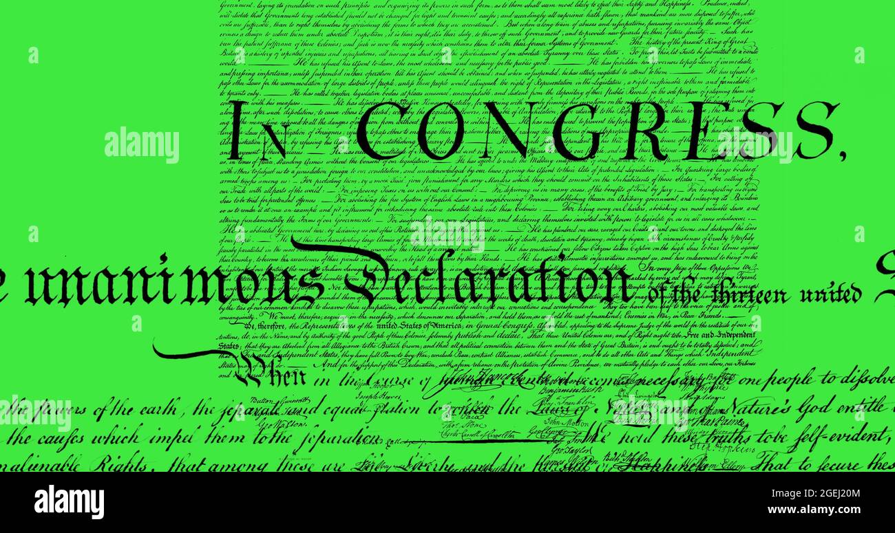United states constitution montage hi-res stock photography and images ...
