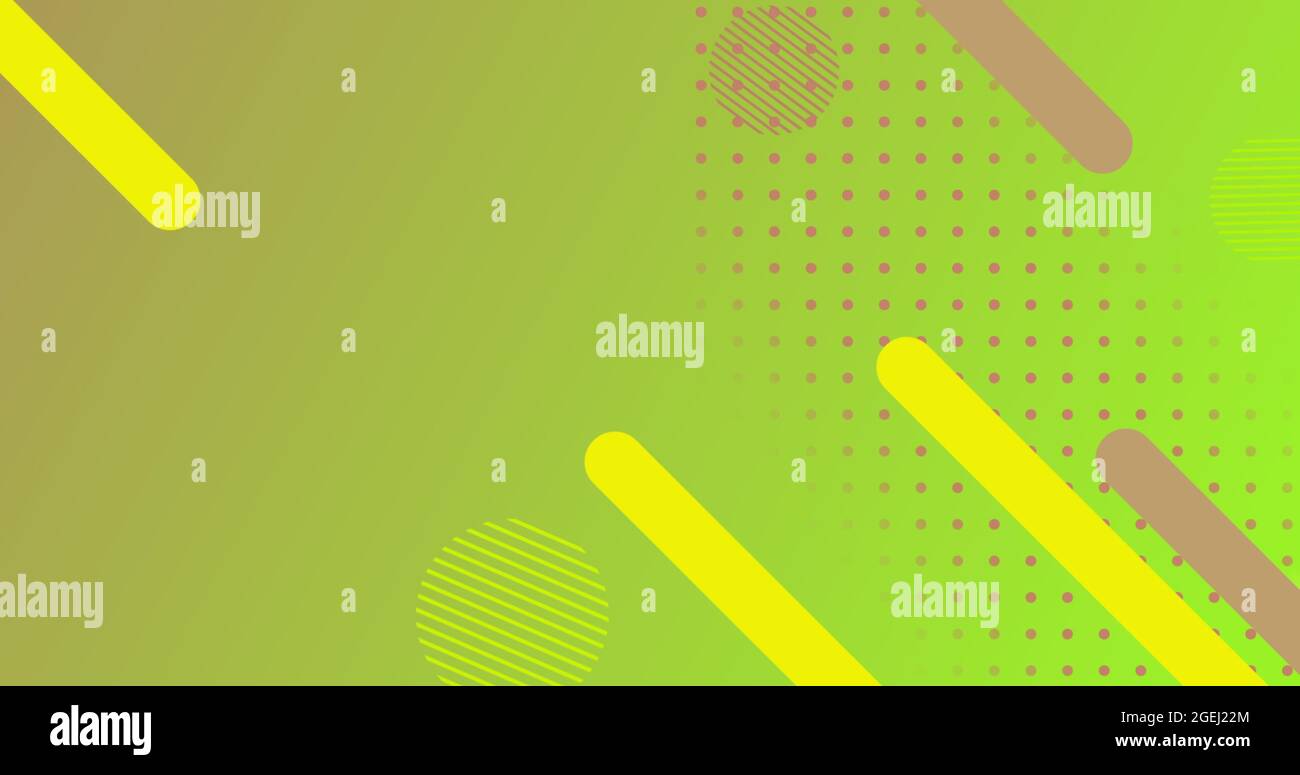 Geometric shapes and circles moving Stock Photo - Alamy