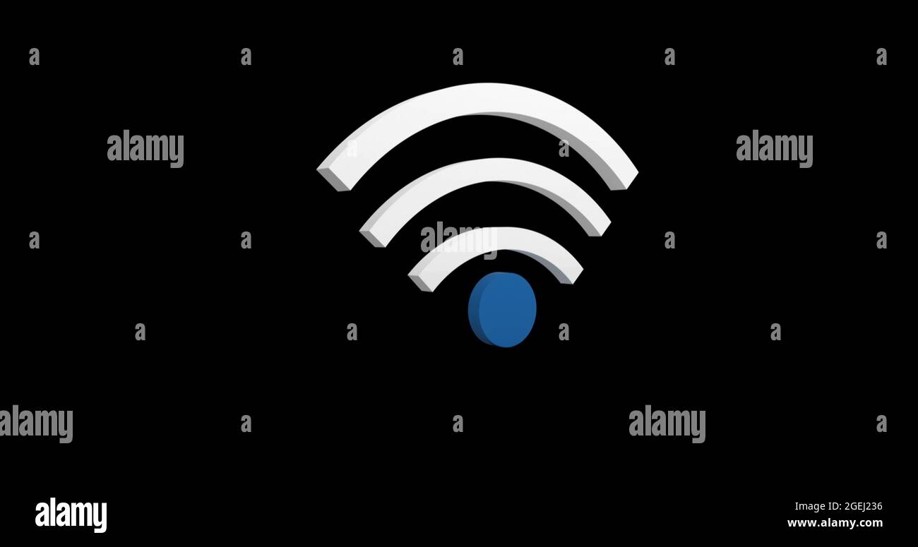 Wifi symbol 4k Stock Photo - Alamy