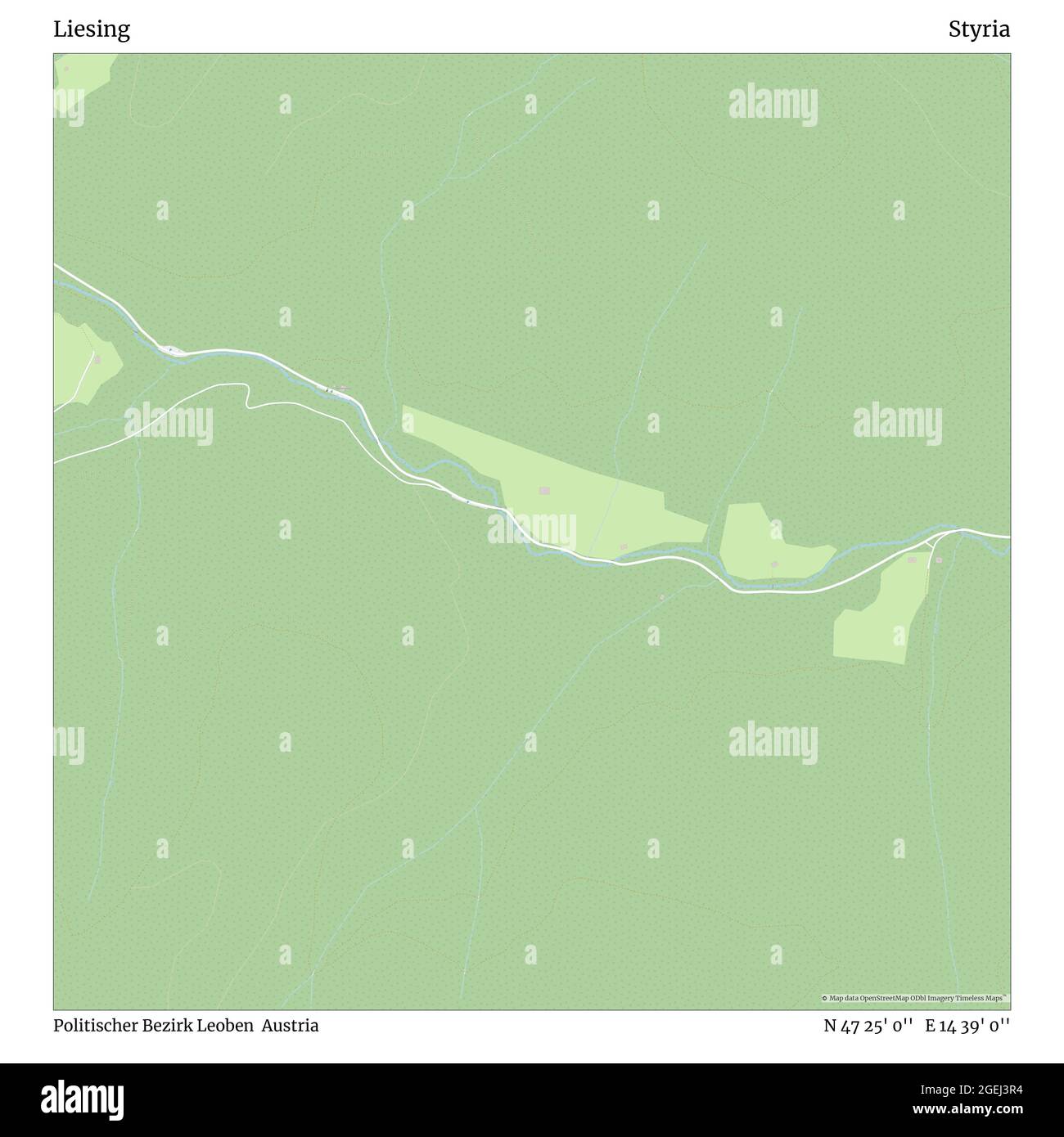 Leoben map hi-res stock photography and images - Alamy
