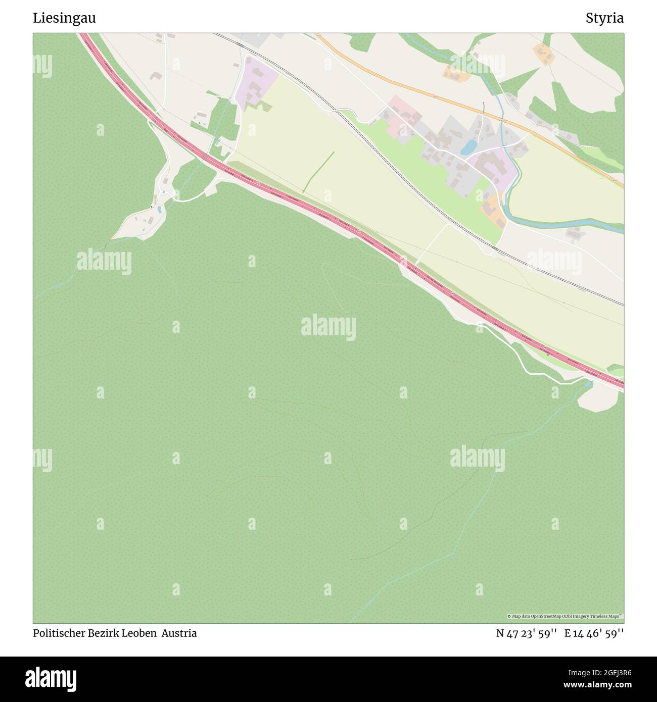 Leoben map hi-res stock photography and images - Alamy