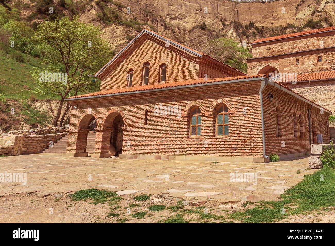 Shio-Mgvime Monastery, Medieval Monastic Complex In Limestone Canyon ...