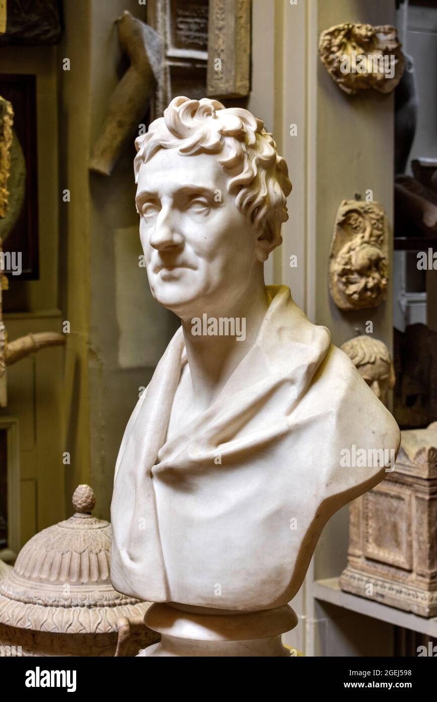 John soane interior hi-res stock photography and images - Alamy